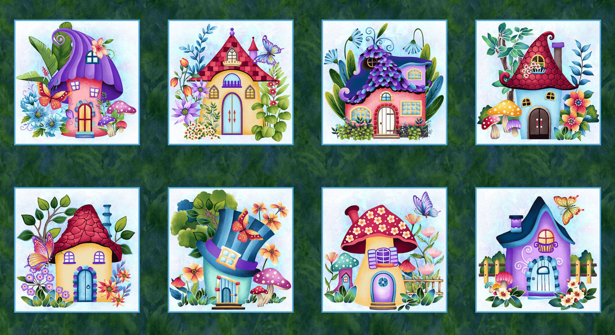 Down the Fairy Path Panel by Color Principle Studio for Henry Glass 34 ...