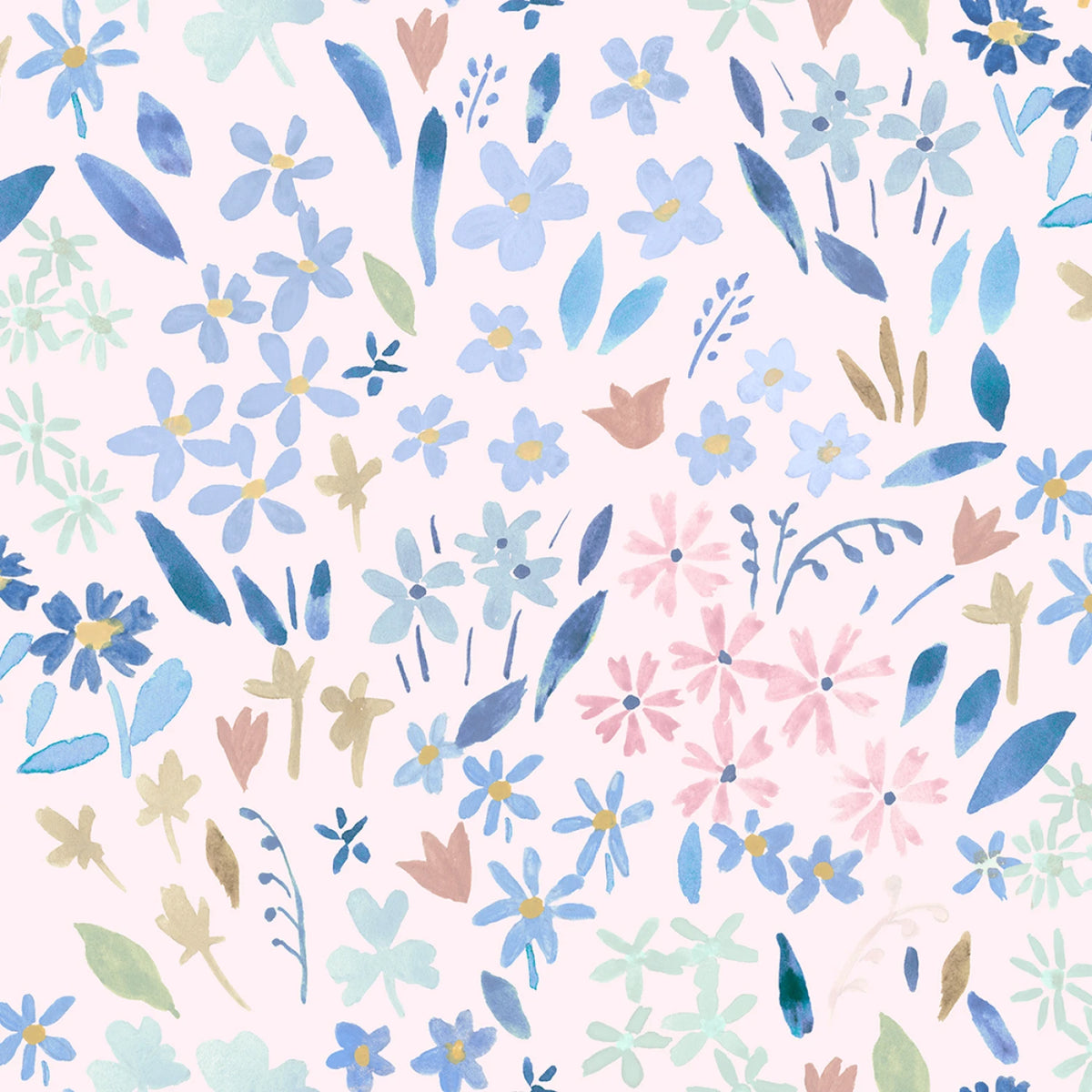 Ally Bluebell Gray Cara Cornflower for Lewis and Irene BG008 ...