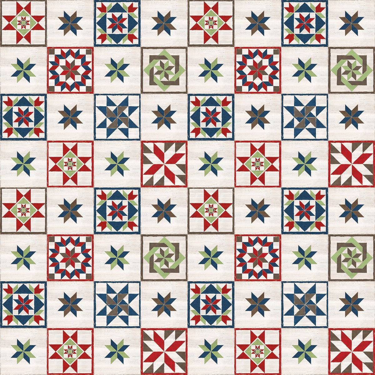 Barn Quilts Quilt Block Parchment by Tara Reed for Riley Blake Designs ...