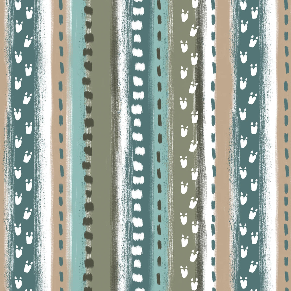 Fantastic Flannel Going Dino Stripe by David Textiles DX-2570-4F-1 ...