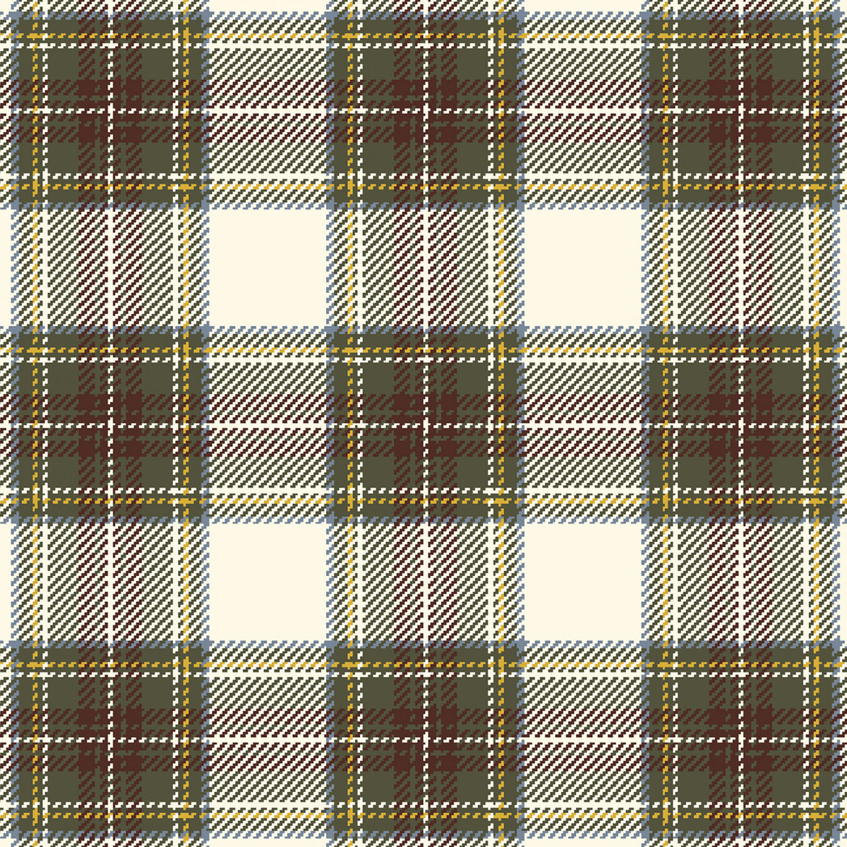 Primo Plaid Flannel Spice Mix by Marcus Fabric R0935-MULTI – Blissfully ...